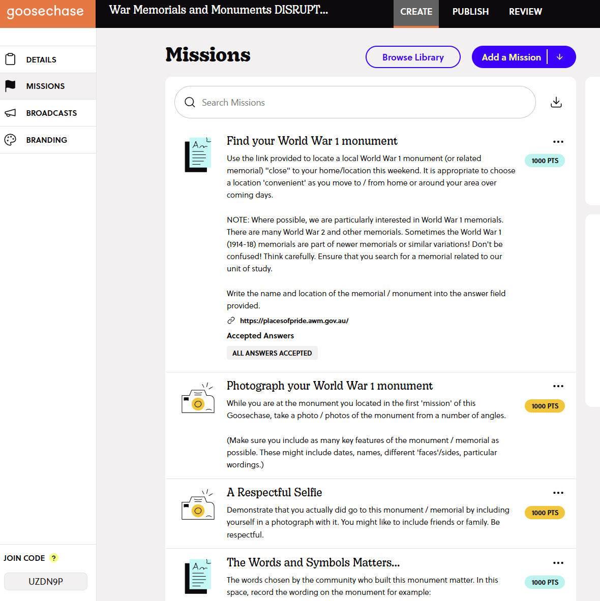 More Than a Game: Using the Goosechase Scavenger Hunt to Foster ...
